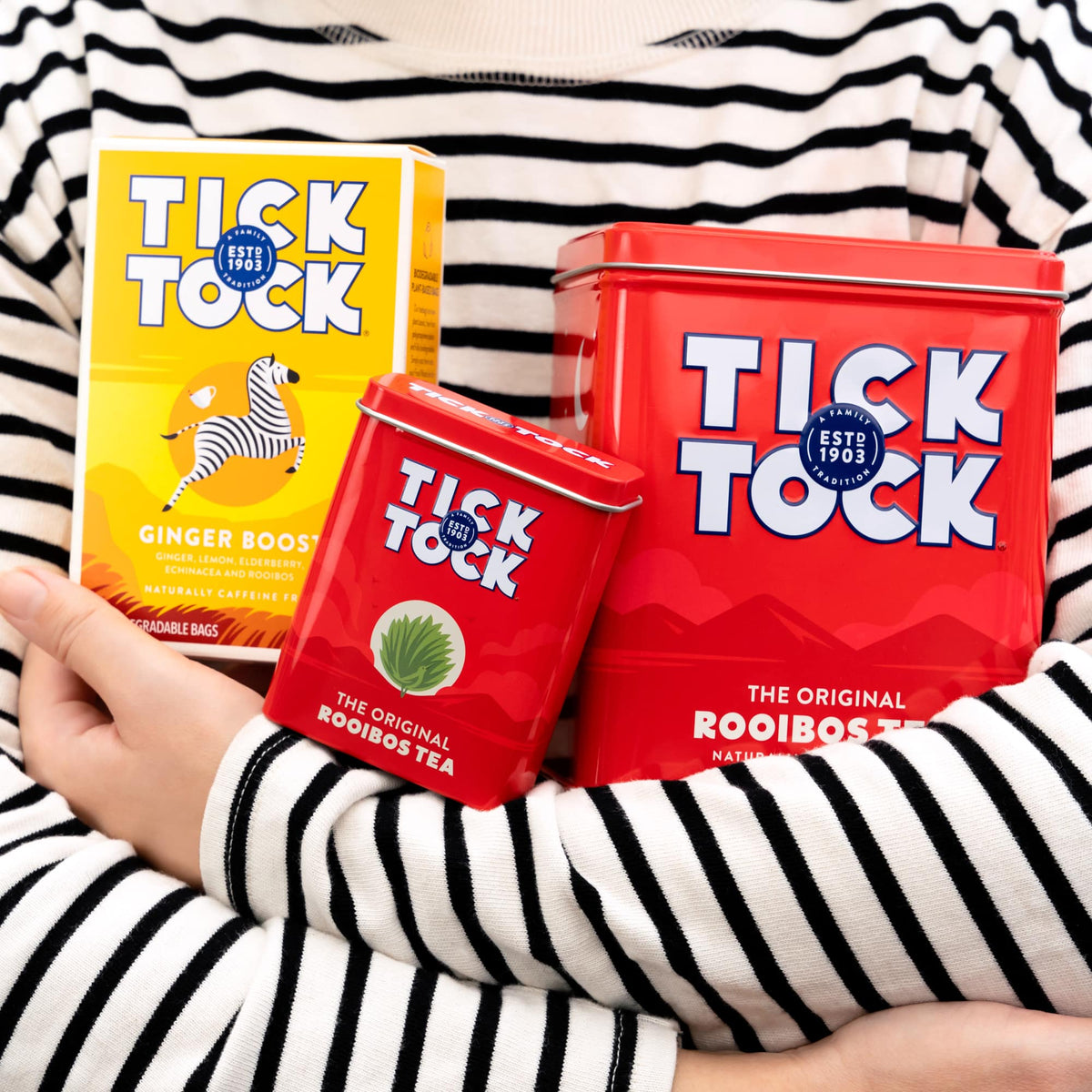 Tick Tock Tea Caddy Bundle