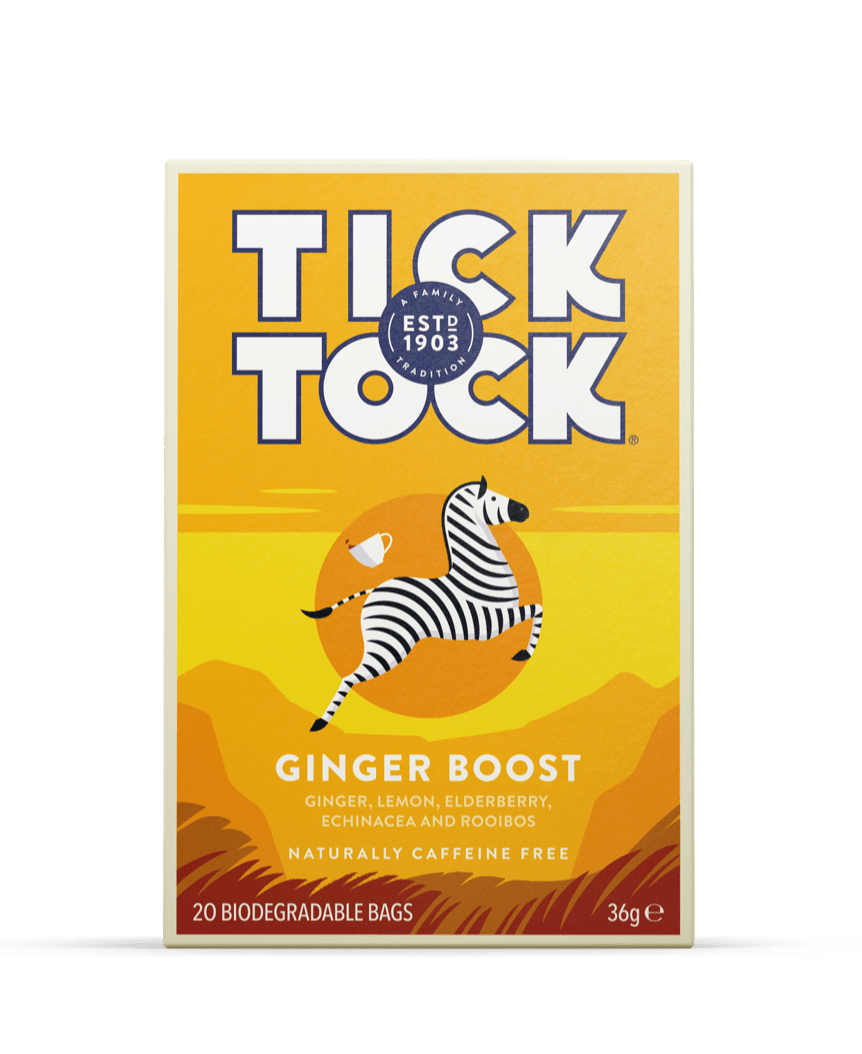 Tick Tock: Naturally Caffeine Free Rooibos Tea (Red Bush Tea)